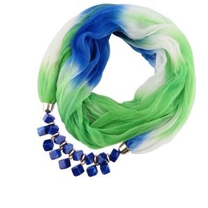 Accessories | Jeweled Scarf | Poshmark